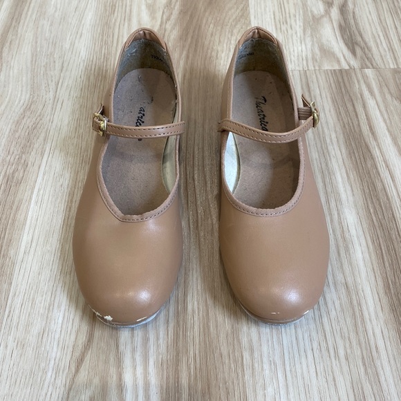 Theatricals | Costumes | Theatricals Tan Tap Shoes Girls 2 2 | Poshmark